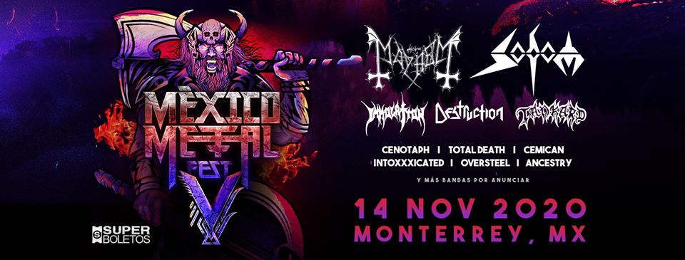 El MEXICO METAL FEST 2020 reunirá al Big Four del Thrash Metal alemán ... El MEXICO METAL FEST 2020 reunirá al Big Four del Thrash Metal alemán ...
