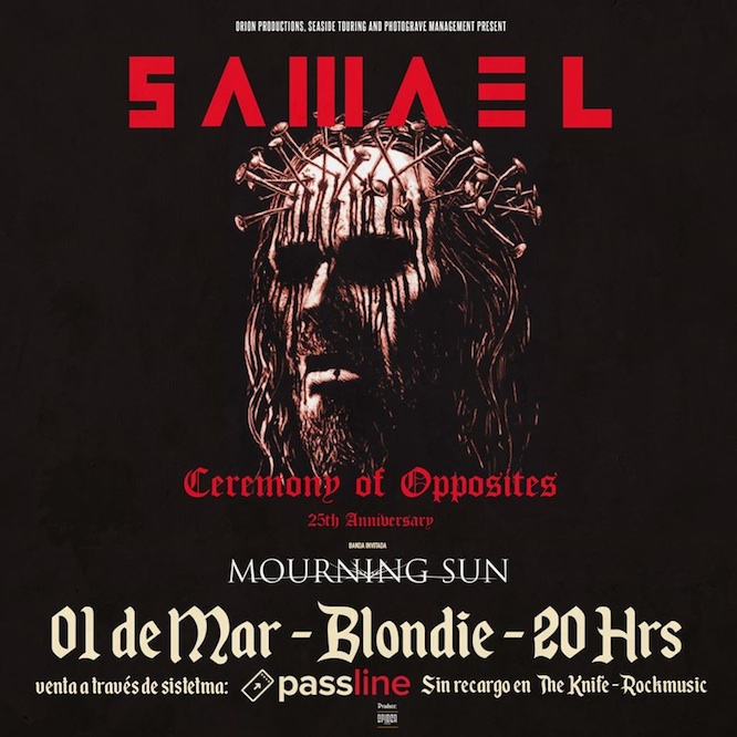 Horarios y Recomendaciones para el Show de Samael en Chile ...