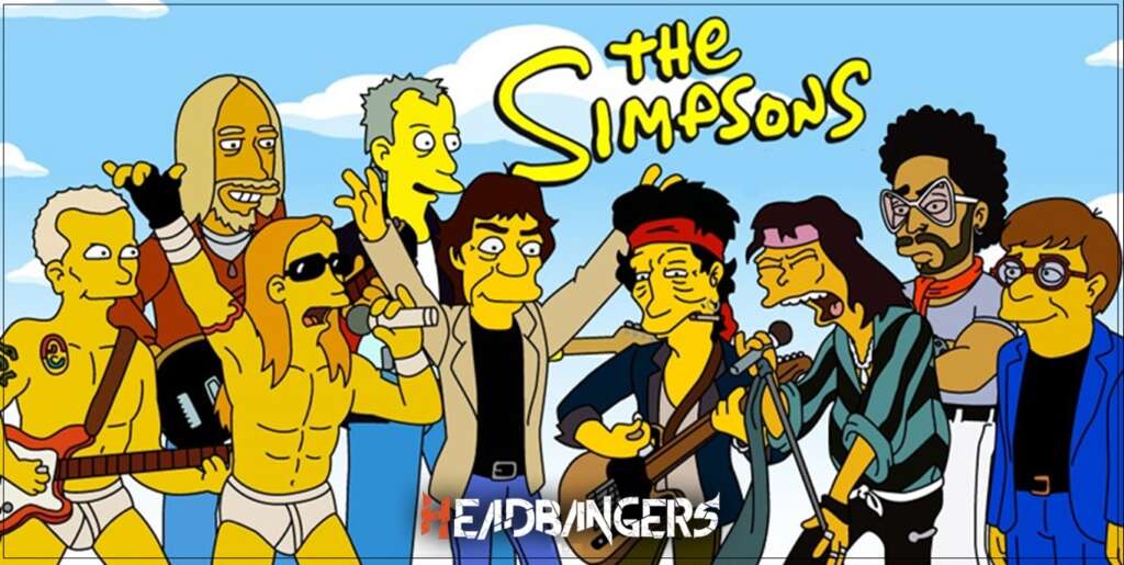 [ESPECIAL]: 10 Cameos de Bandas de Metal/Rock en Los Simpsons ...