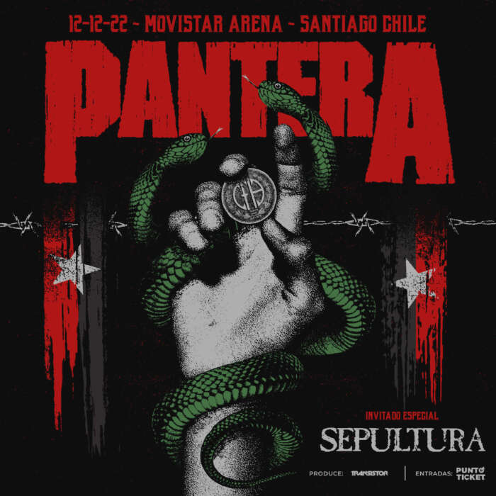 La fuerza de Pantera en Chile se traslada al Movistar Arena ...