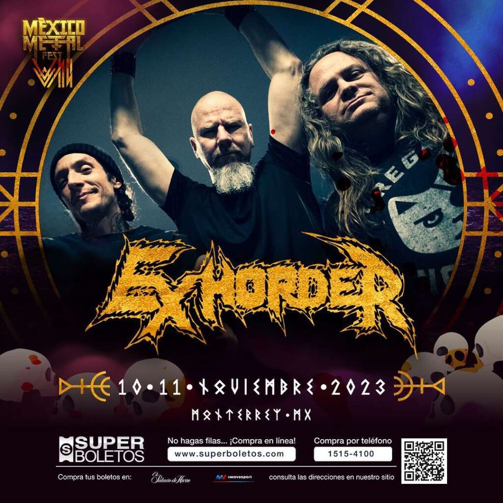 [Conciertos] - Exhorder, los pioneros del Groove se unen al México ...