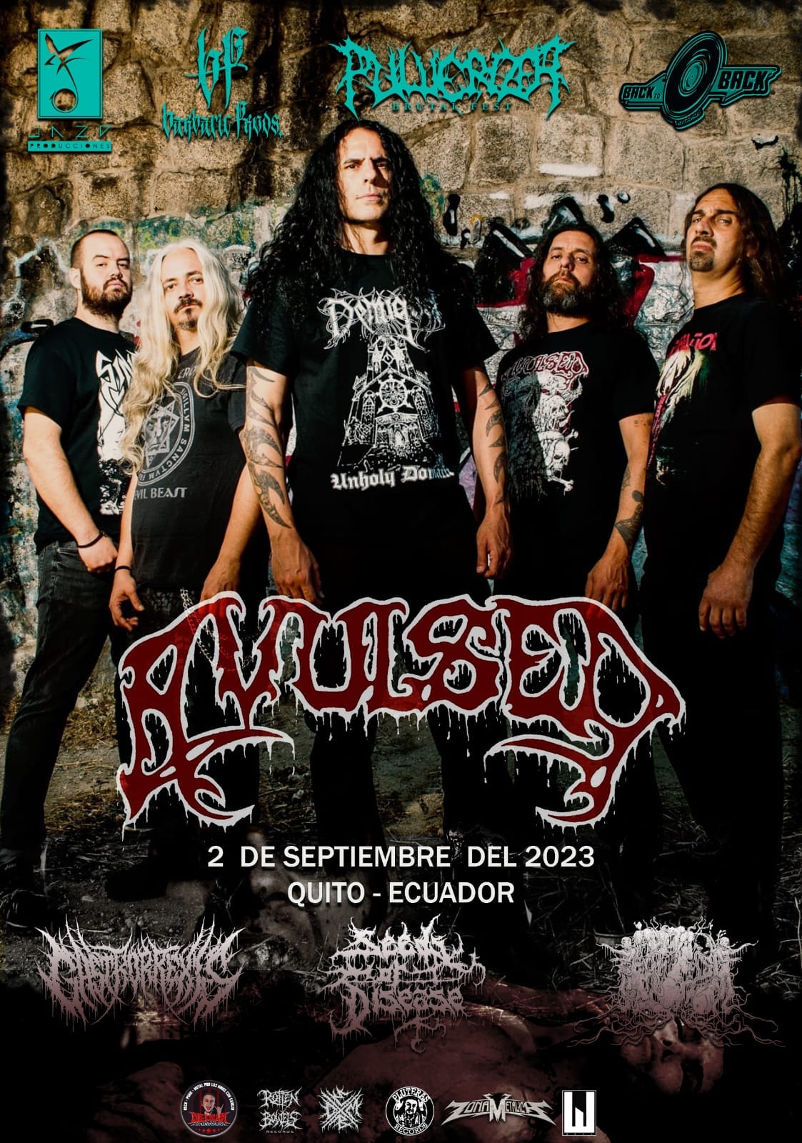 [Conciertos] - ¡Avulsed pulverizará por primera vez Ecuador con su gira ...
