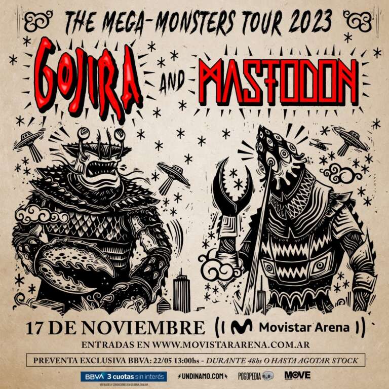 [Conciertos] - Gojira llega a Argentina junto a Mastodon: 'The Mega ...