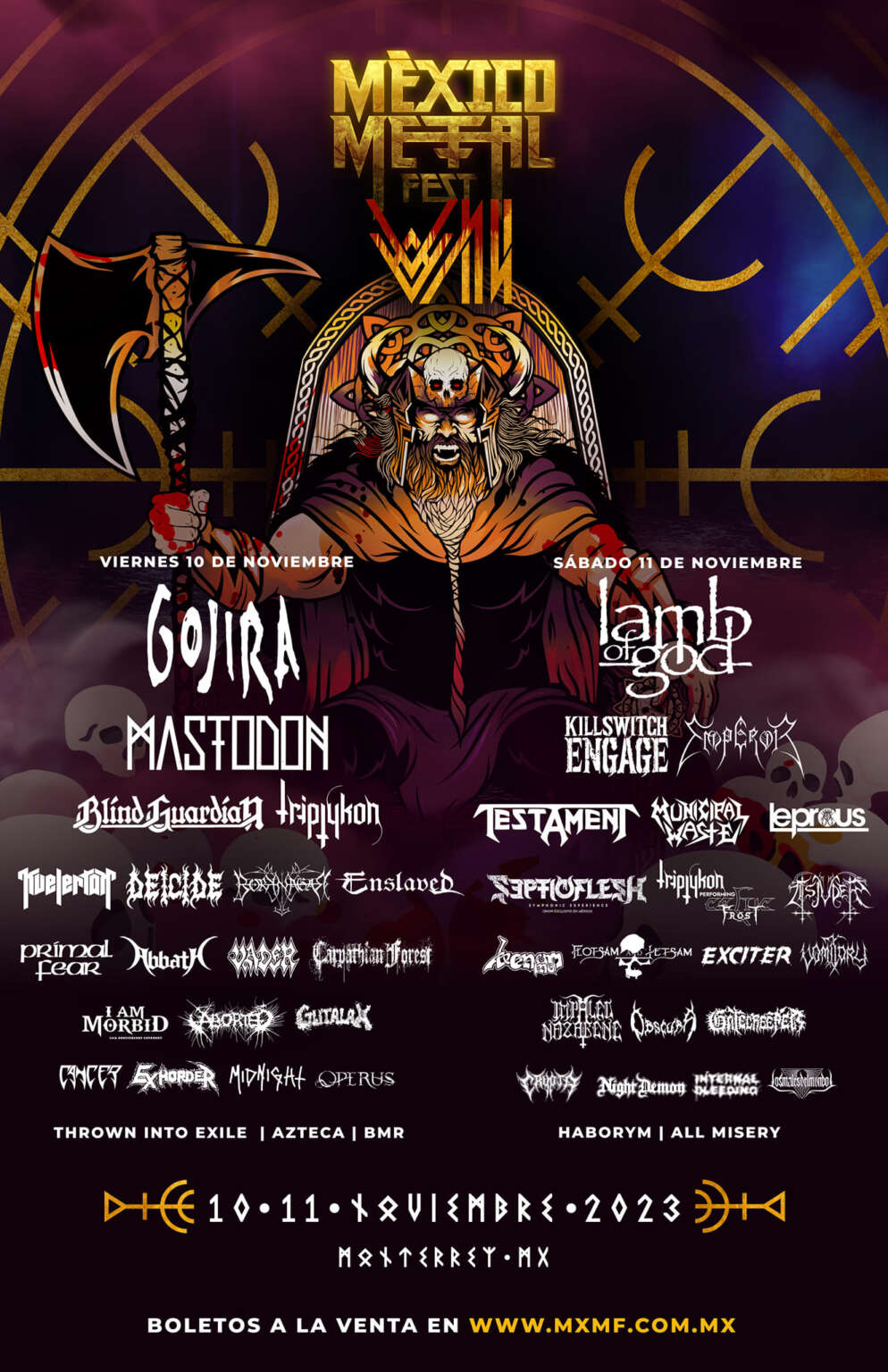 Recomendaciones Headbangers para sobrevivir la 7° Edición de México ...
