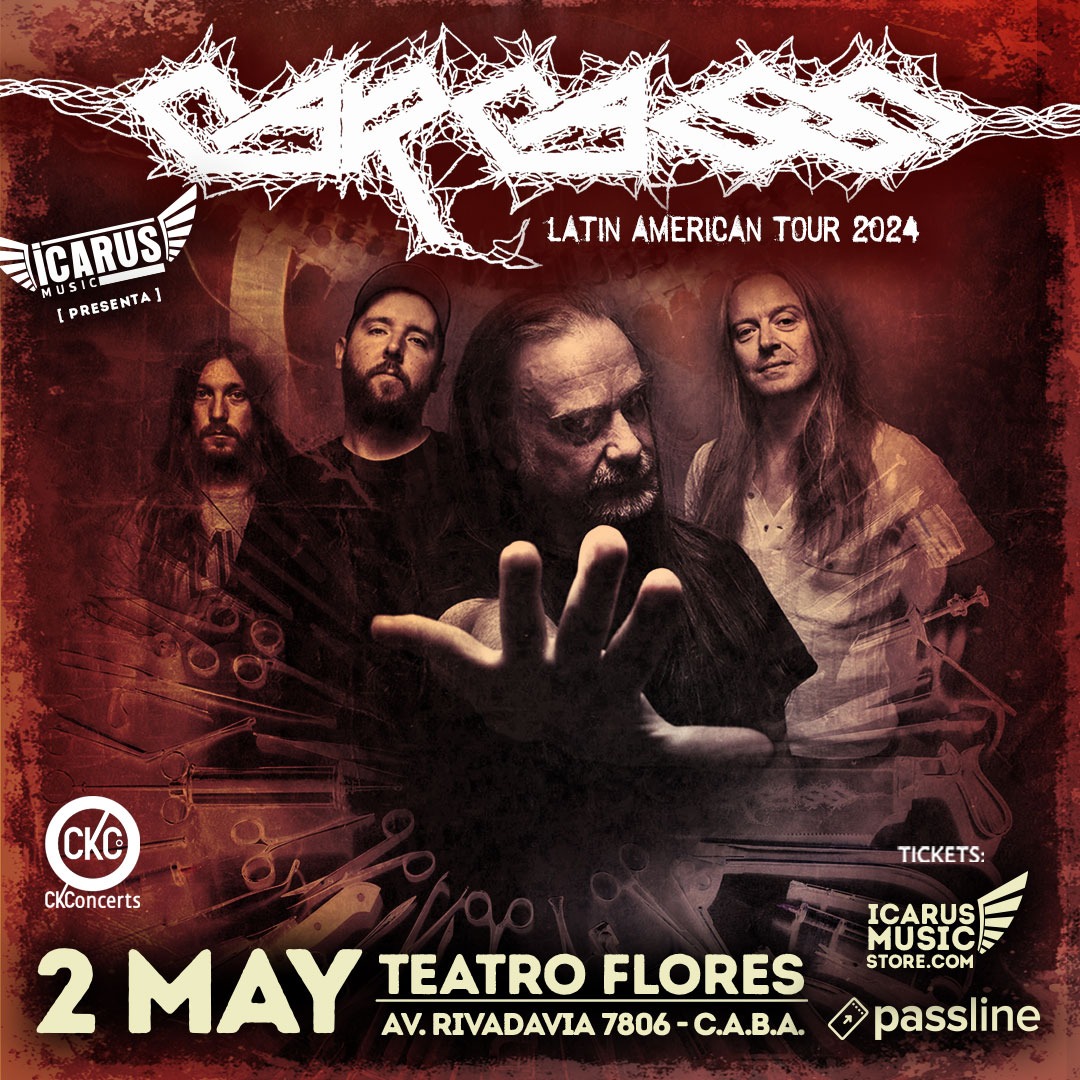 [Conciertos] ¡𝗖𝗮𝗿𝗰𝗮𝘀𝘀 𝗿𝗲𝗴𝗿𝗲𝘀𝗮 𝗮 𝗹𝗮 𝗔𝗿𝗴𝗲𝗻𝘁𝗶𝗻𝗮 este próximo 2024! Acá los ...